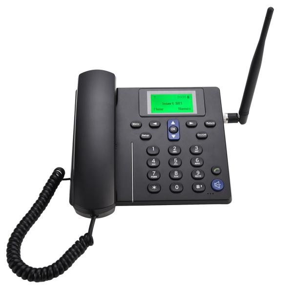Quality MTK Chipset GSM SIM Enabled Landline Phone 1000mAh Battery for sale