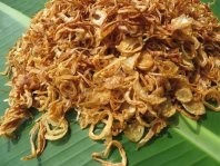 Quality Yellowish 30*30mm Delicious Crispy Fried Onion for sale