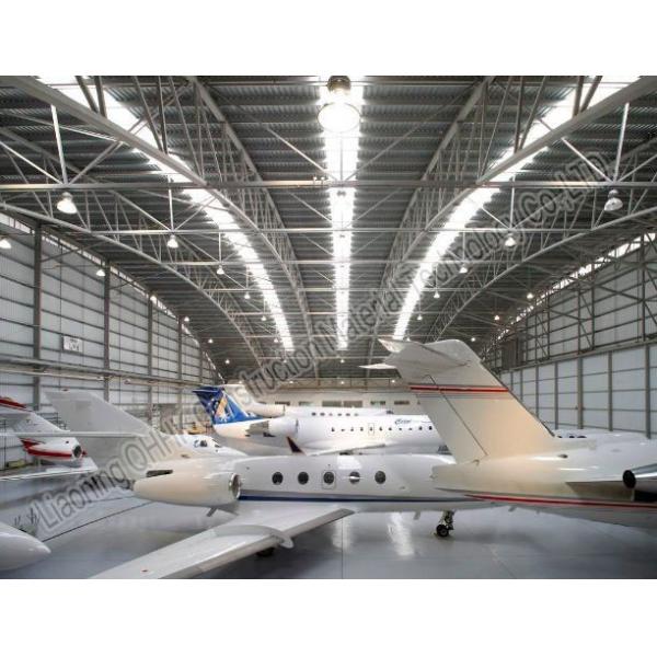 Quality Safety Prefab Stainless Metal construction Hangar Buildings aircraft hangar for sale