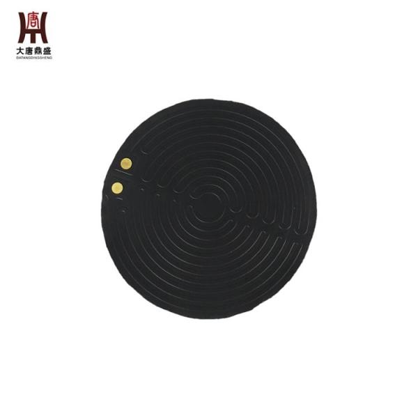 Quality Round Flexible Heating Film , Thermostatic Custom Polyimide Heater for sale