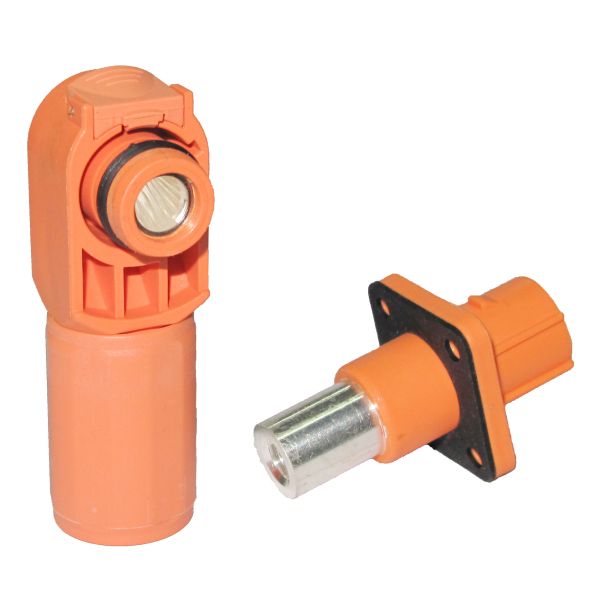 DC 1000V Waterproofing Electrical IP67 Terminal Block 200A Color Orange ...