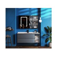 Quality MDF boards Bathroom Basin Units , ISO9001 Bathroom Single Sink Vanities for sale