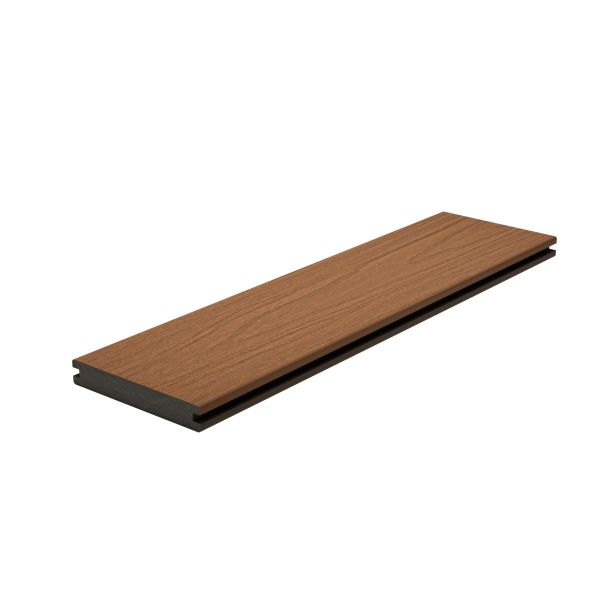 Quality 2200mm Solid Outdoor Capped Composite Decking WPC Wood Plastic Composite Decking for sale