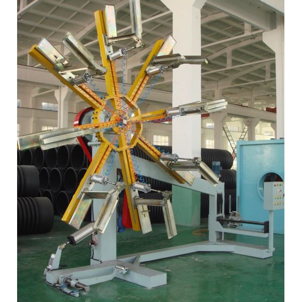 Quality PE / PP/ PVC Single Wall Corrugated Pipe Extrusion Line Large Output SBG-250 for sale