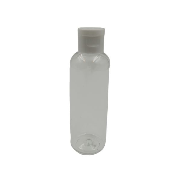 Quality Bottles for Transparent Plastic Bottle Hair Oil Cosmetic Packaging Bottle With Top Cap for sale