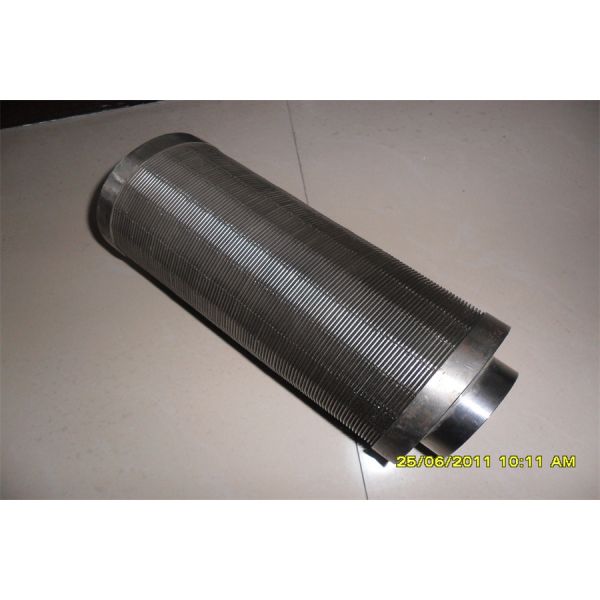 Quality Non Clogging Stainless Steel Filter Screen Water Division Wedge Wire Strainer for sale