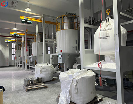 Quality Powder Dosing Mixing System For PVC Extrusion Line for sale