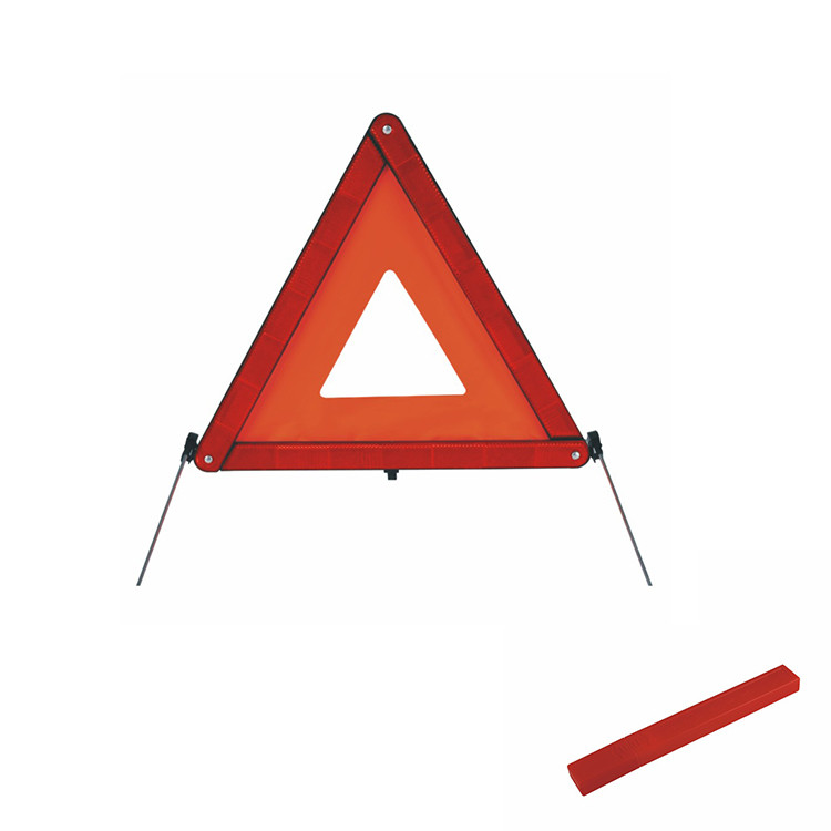 Quality 43 X 43 X 43CM Easily Assemble Outdoor Road Car Warning Reflective Triangle for sale