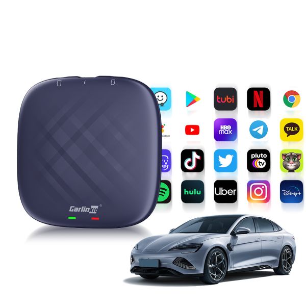 Quality Wireless Carplay Android Auto AI Box 8GB 128G 8 Core Carlinkit Carplay Ai Box for sale