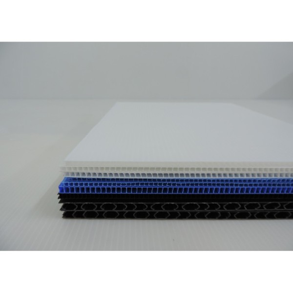 Quality Safe ESD Corrugated Plastic Sheet , Fluted Polypropylene Plastic Cardboard for sale