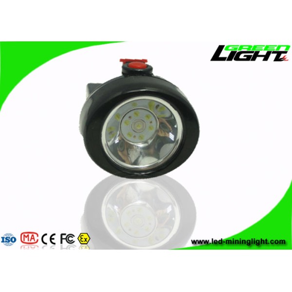 Quality Anti Explosive Miners Cap Lamps Cordless , Hard Hat Led Lights Long Life Span for sale