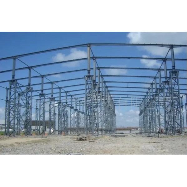 Quality Custom Prefabricated Steel Structure Warehouse Building Construction Lightweight for sale