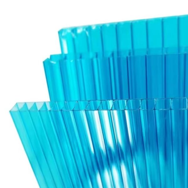 Quality Transparent Polycarbonate Sheet Virgin Polycarbonate Twinwall Sheet For Building for sale