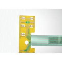 Quality Printer Controller LED Membrane Switch With Tactile Embossed Buttons for sale