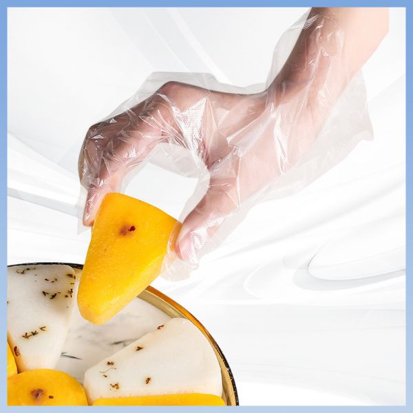 Quality Hygienic Disposable PE Gloves Plastic Gloves For Food Handling for sale