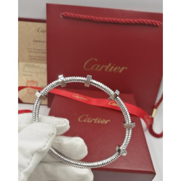 Quality B6049617 High End Custom Jewelry Style Bracelet 18K White Gold for sale
