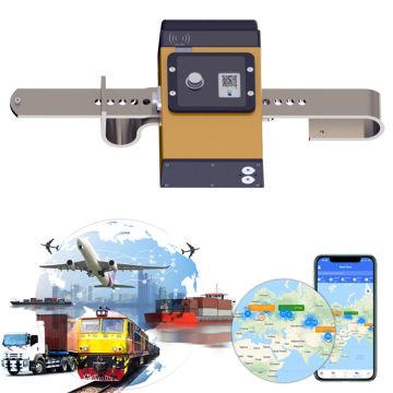 Quality Robust 4G Shipping Container GPS Locator Lock RFID Secure Smart GPS Tracking for sale