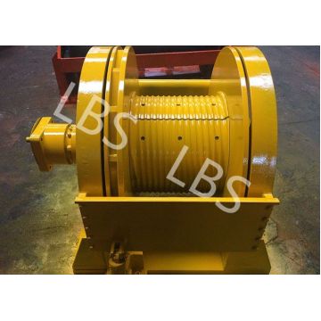 Quality Black Hydraulic Crane Winch For Hoisting 5-20 Ton Objects ISO9000 BV Certificate for sale