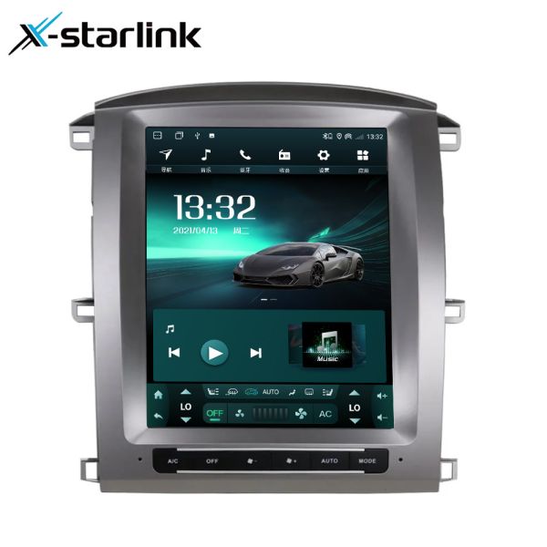 Quality 12.1 Inches LC100 Land Cruiser LX470 Android 13 Car Video Player With GPS Bluetooth WiFi for sale