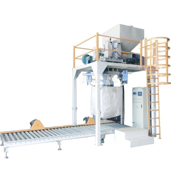 Quality Easy to Operate Sand Big Bulk Bag Granular Semi Auto Filling Machine with PLC Bulk Sand Bagging Equipment for sale