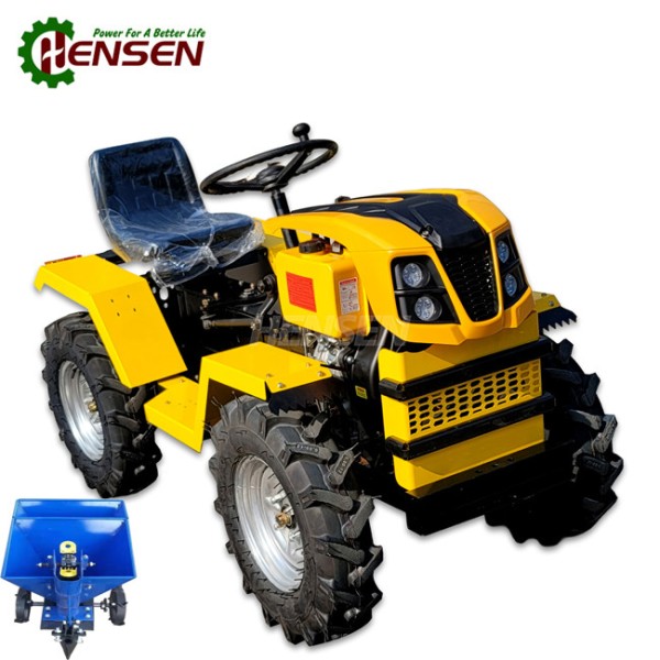 Quality Full-Time 4x4 Diesel Tractor Mini Tractors for High Working Efficiency for sale