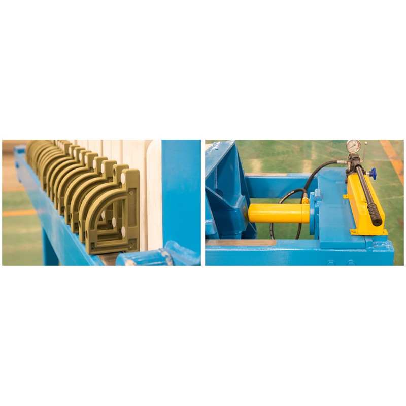 Small Manual Hydraulic Chamber Filter Press
