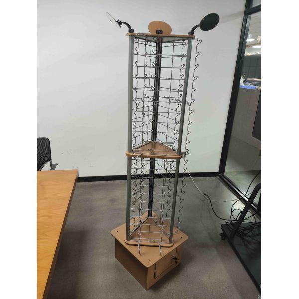 Quality Flexible 360° Rotating Glasses Display Stand Spinning Sunglasses Display for sale