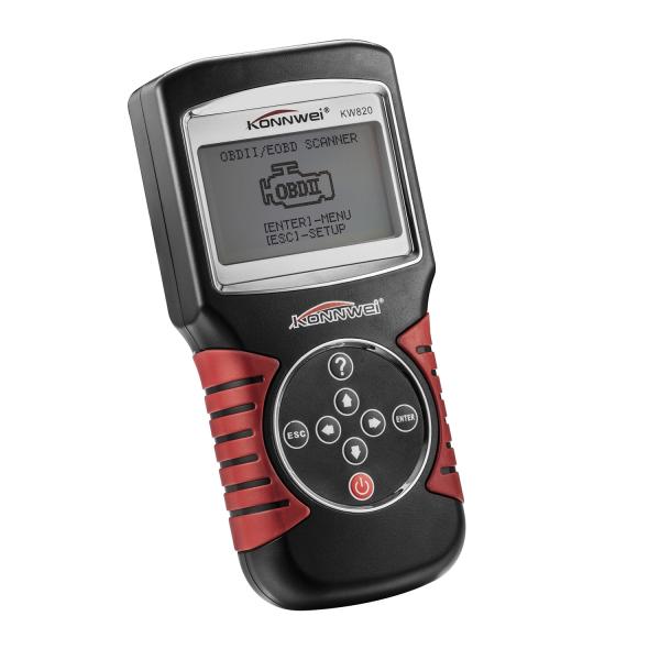 Quality Universal Konnwei OBD2 Scanner Automotive Code Reader Diagnostic Car Test KW820 for sale