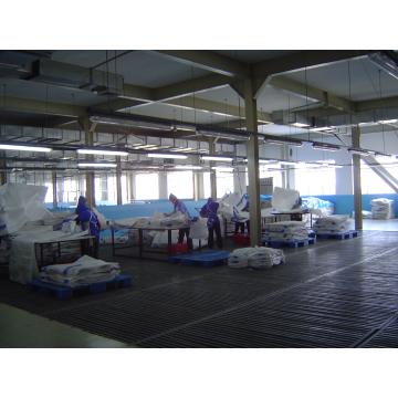 Quality PP Flat Bottom UN Chemical Fibc Big Jumbo Bag 2750lbs 6-1 safety ratio for sale