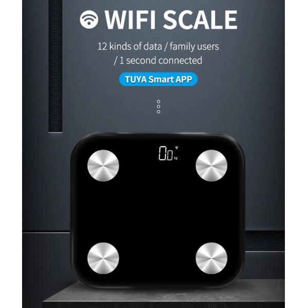 Quality Household Max 180KG / 396LB WiFi Body Fat Scale for sale