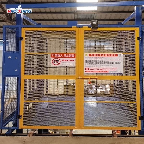 Quality Hydraulic Small Freight Elevator 500kg-20000kg With Safety Brake for sale