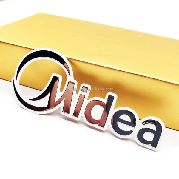 Quality Hollow Aluminum Metal Logo Customized for Exclusive Branding Strategies and Solutions for sale