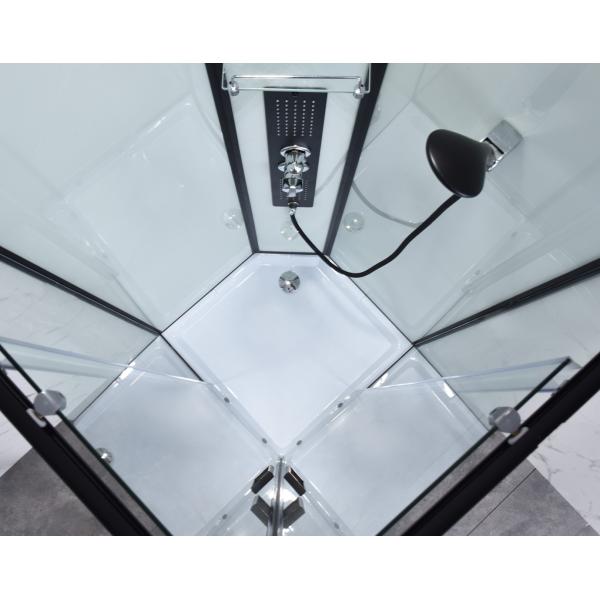 Quality 900x900x1900mm Bathroom Glass Cubicle Aluminum Frame for sale