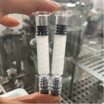 Finished pharmaceutical syringe samples