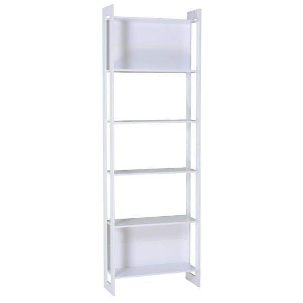 Quality 74.8inch Corner Ladder Bookshelf for sale