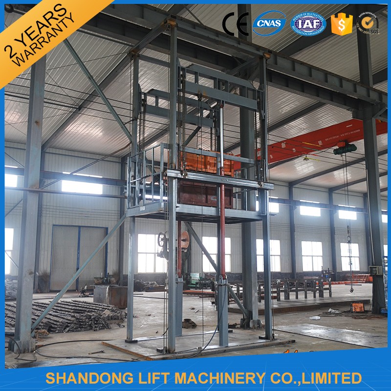 Portable Warehouse Hydraulic Cargo Lift Table with CE
