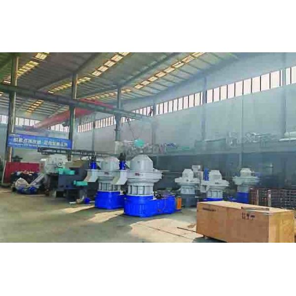 Quality Animal Feed Biomass Pellet Production Line 90-160kw Main Motor for sale
