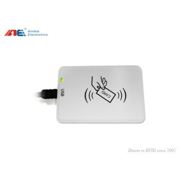 Quality Multiple Protocols USB Desktop RFID Reader Writer Keyboard Emulation Output UID for sale