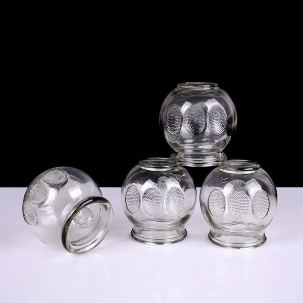 Quality 12pcs Massage Suction Cups , Fire Oem Glass Cupping Therapy Set for sale