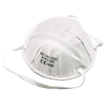 Quality Anti Particulate Disposable Dust Mask , Cupped Face Mask Multi Layered Material for sale