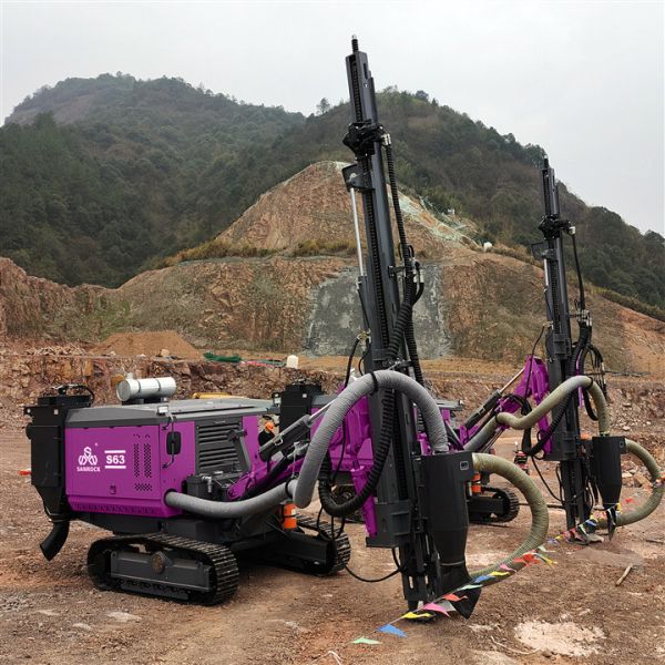 Quality Rock Blasting Integrated Drilling Equipment Mining Hydraulic Rotary DTH Drilling for sale