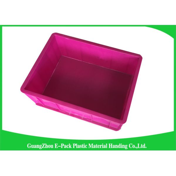Quality Blue Stackable Plastic Bins Convenience Stores , Standard Size Plastic Stacking for sale