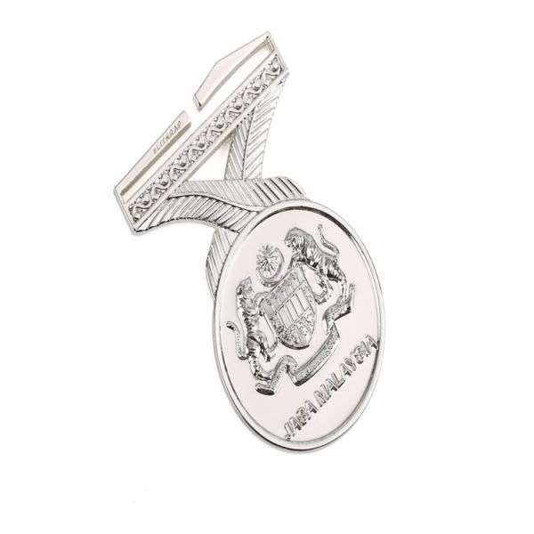 Quality Die Casting Brass Lapel Pin Badges Plating Cap Sheriff Military Security Logo for sale