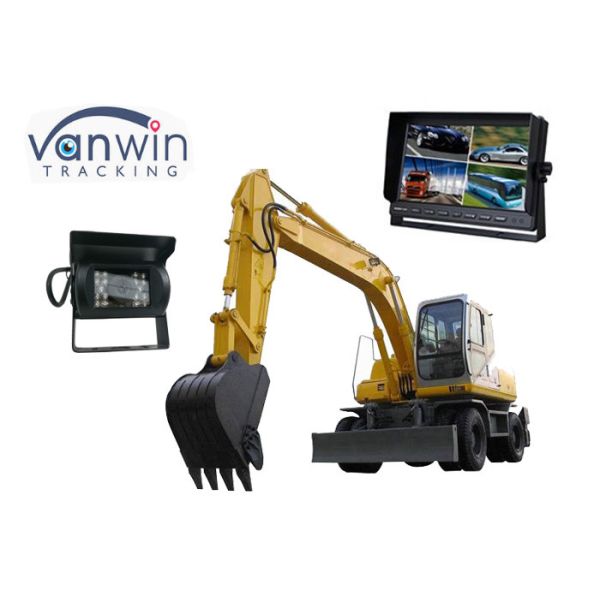 Quality 1/3 ” Color CMOS Truck  Bus Surveillance Camera With 10.1 Inch Monitor & Cables for sale