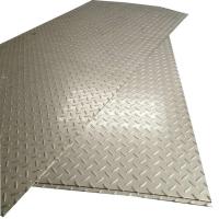 Quality 304 316 Stainless Checkered Plate Embossed Length 2440mm 3000mm 6000mm for sale