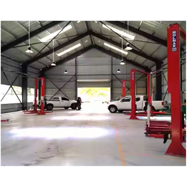 Quality Anti Corrosion Metal Large Workshop Buildings Mordern High Durability Space for sale