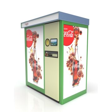 Quality Outdoor Circle RVM 750 RVM Reverse Vending Machine Customized for sale