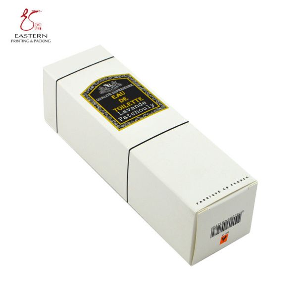 Quality 8cm Length 3cm Width Custom Lipstick Packaging Boxes White Cardboard Paper for sale