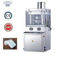 Quality Big Pressure Camphor Ball Electronic Element Tablet Making Machine Double Layer Washing Block Compression Machine for sale