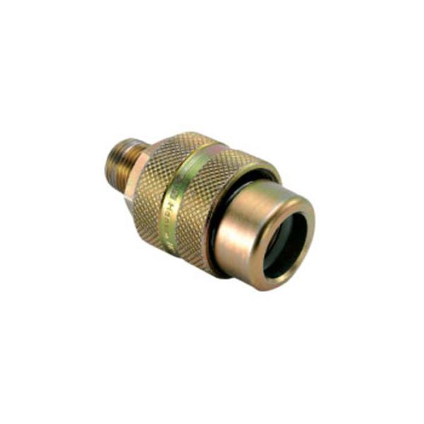 Quality Hydraulic Jacks Zinc Plated Steel Threaded Quick Connect for sale